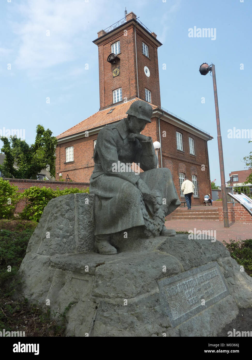 The Brake Kriegerdenkmal is a war memorial located in Brake, Germany ...