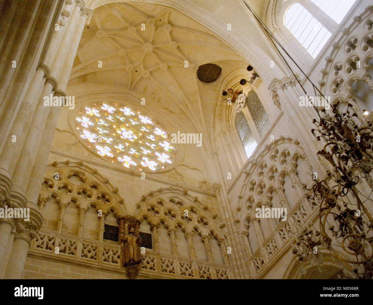 The Burgos Cathedral in Spain, dating back to the 12th century ...