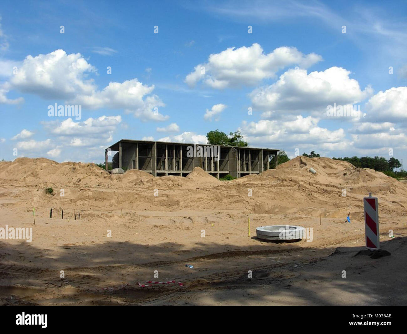 A historical image of buildings from the DAG factory complex in ...