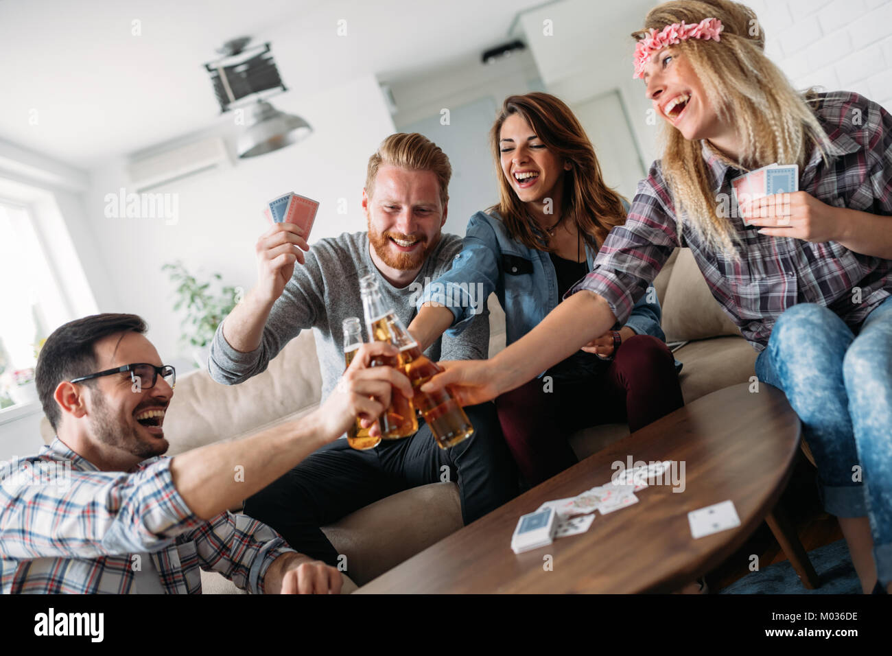 Beautiful Girl Drink Beer High Resolution Stock Photography and Images ...