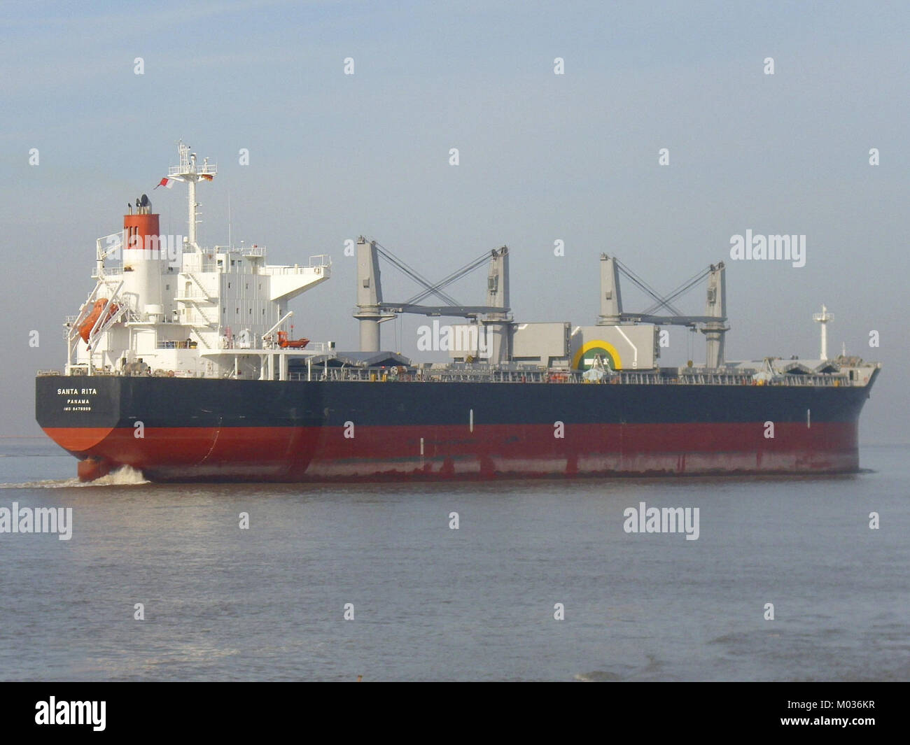 The Santa Rita is a bulk carrier ship, known for transporting bulk ...