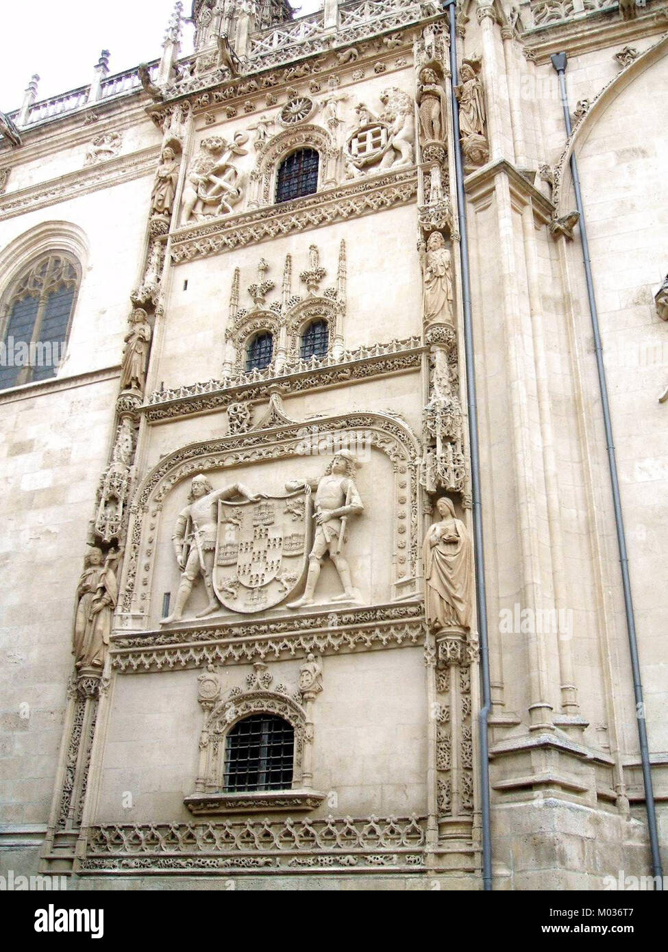 The Capilla del Condestable in Burgos Cathedral, Spain, is known for ...