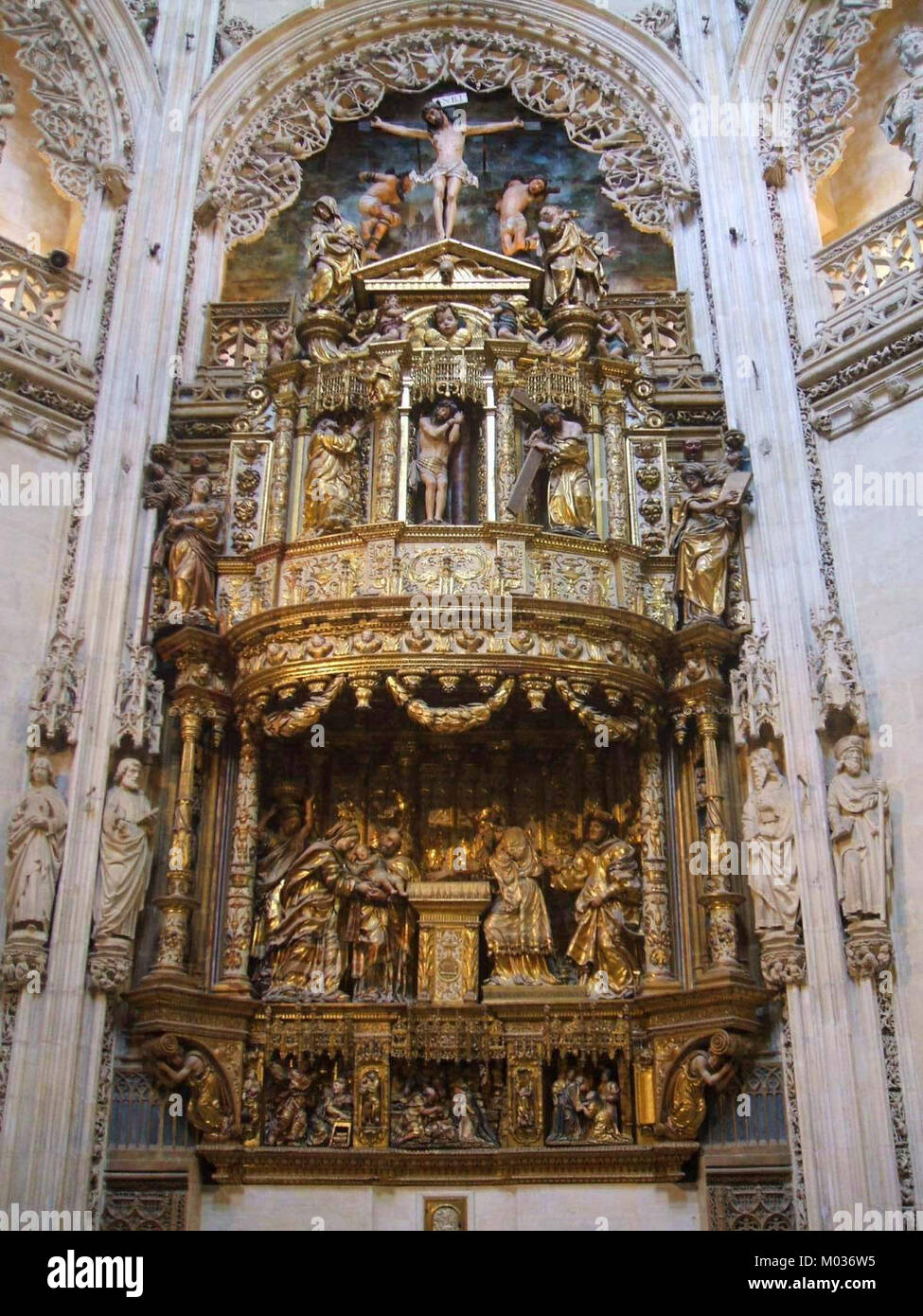 Burgos - Catedral 061 - Capilla del Condestable Stock Photo - Alamy