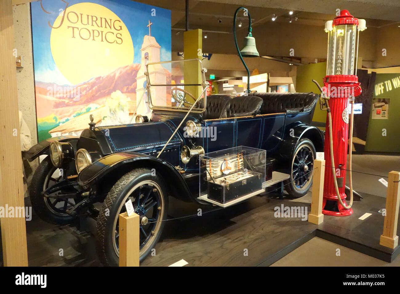 This 1913 Cadillac, displayed at the Oakland Museum of California, is a ...