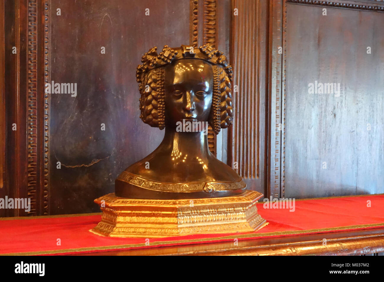 The bust at Hearst Castle is a prominent sculpture featured at the ...