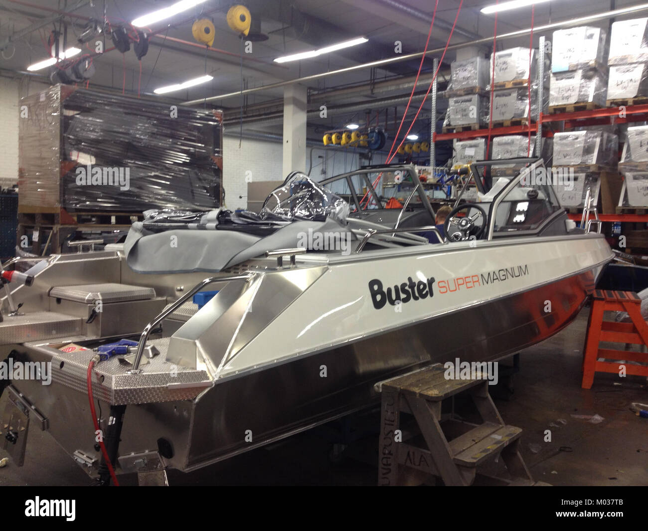 Buster SuperMagnum is an aluminium boat model, known for its rugged ...
