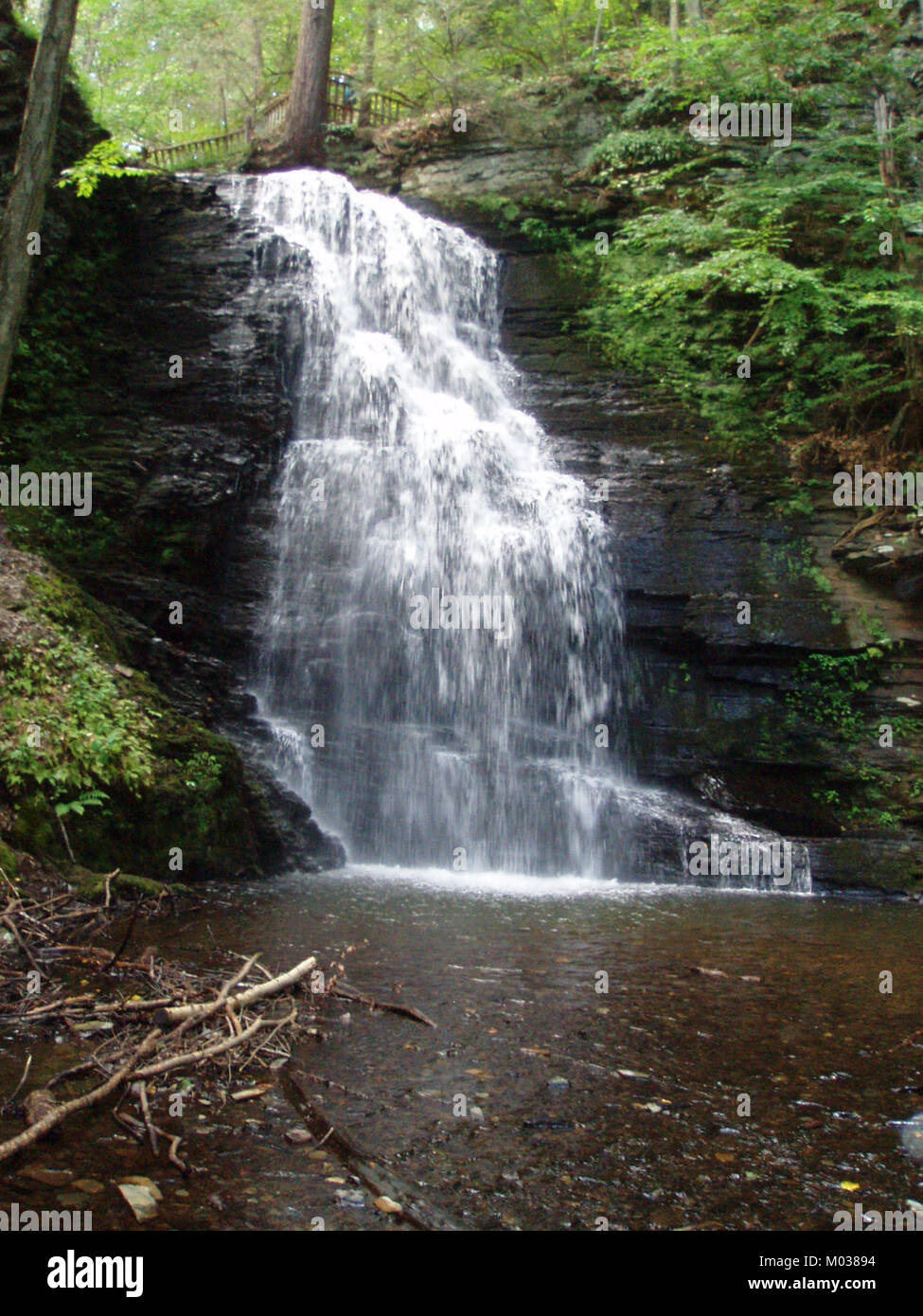 Bushkill Falls, PA 3 Stock Photo - Alamy