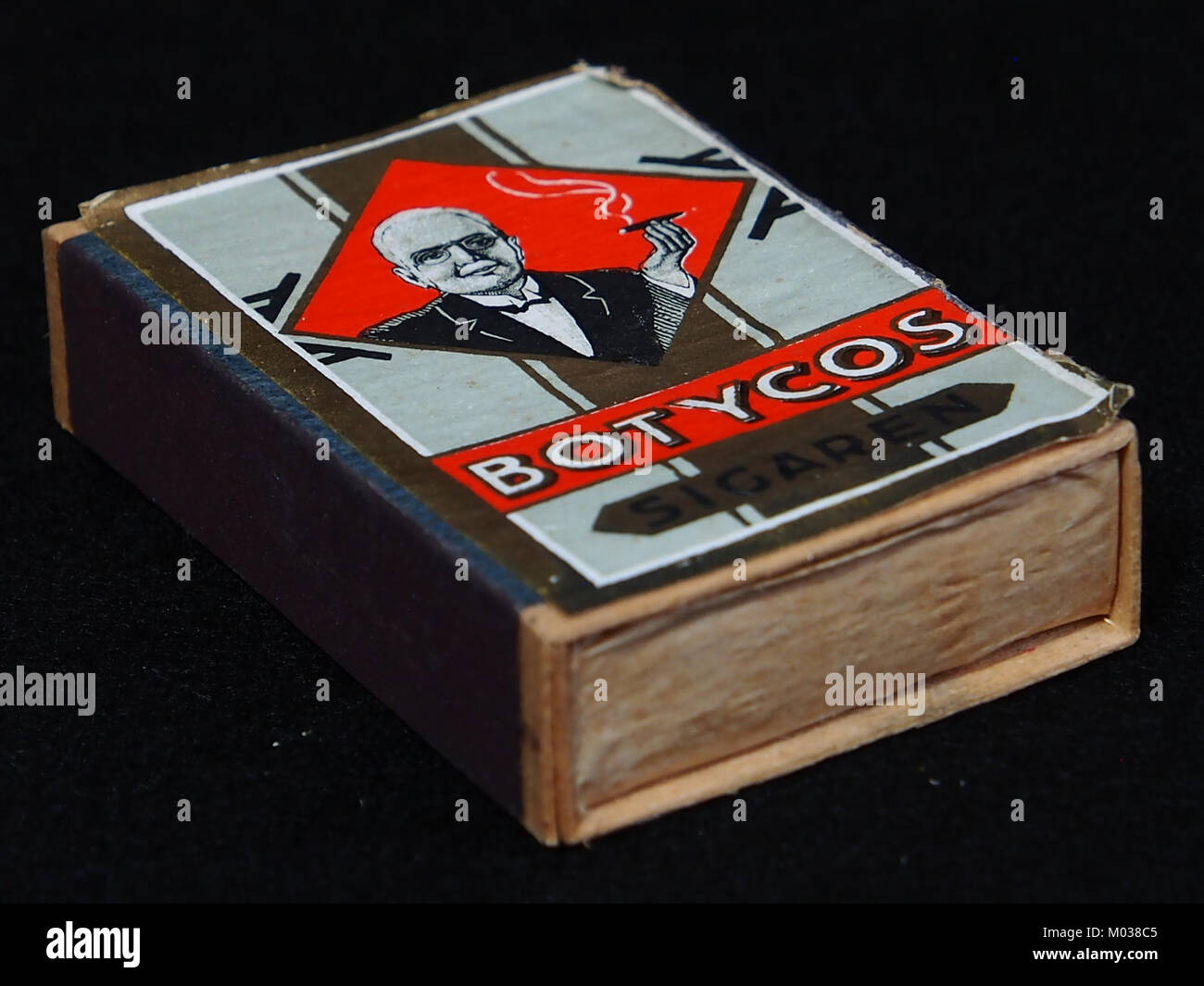 Botycos sigaren lucifer doosje is a vintage cigar matchbox, a ...