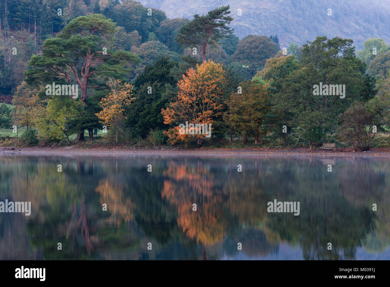 Autumn coniston water lake district hi-res stock photography and images ...