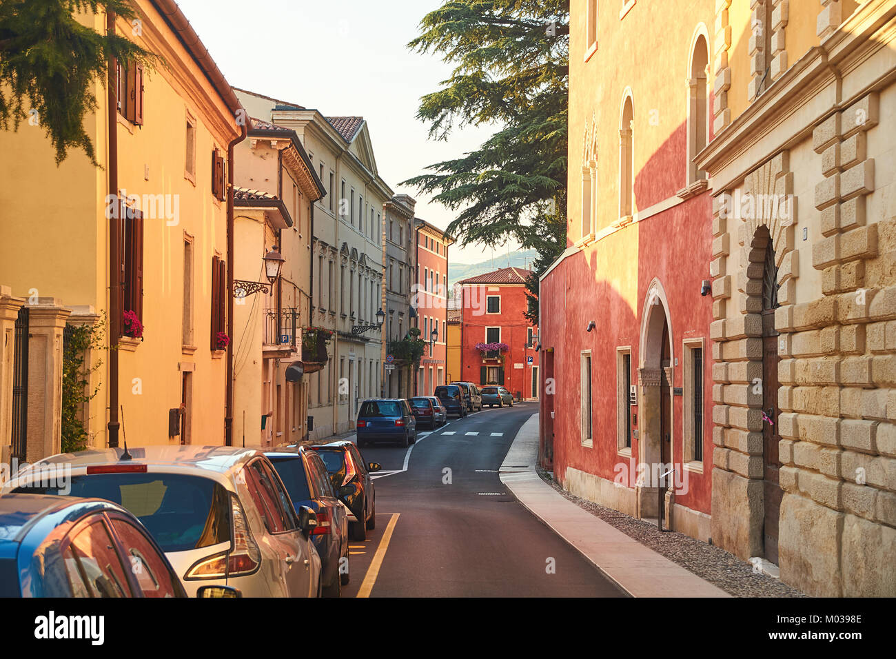 Medieval castle of soave hi-res stock photography and images - Alamy