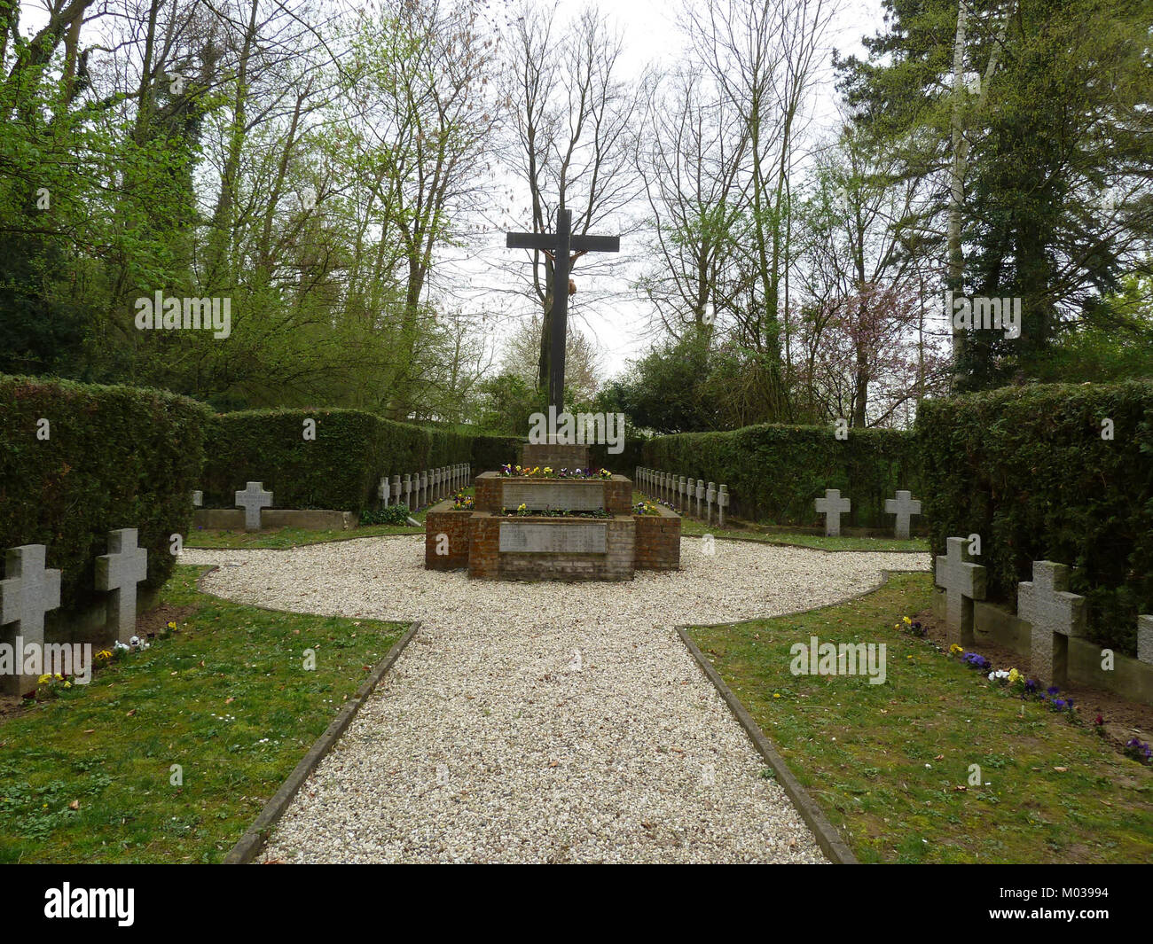 The Cadier en Keer cemetery, located in the Netherlands, is a historic ...
