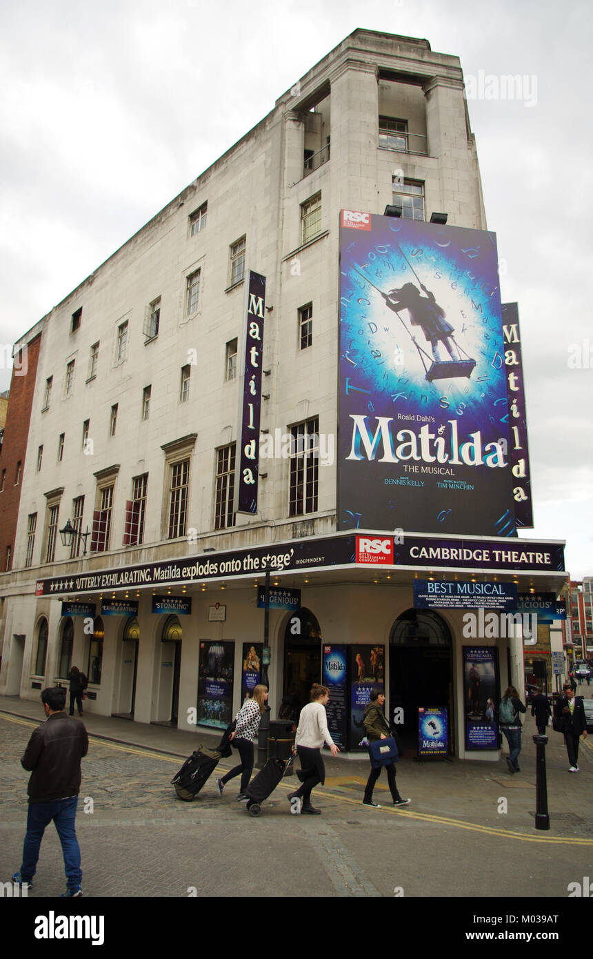 The Cambridge Theater is a renowned performance venue, known for its ...