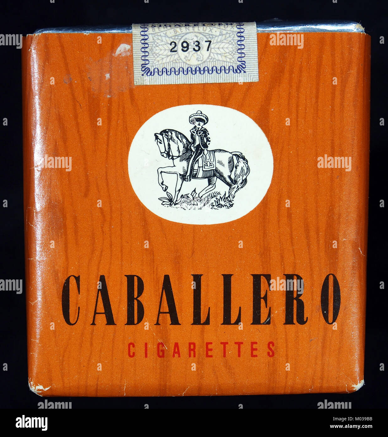 This image shows a pack of Caballero cigarettes, a brand known for its ...