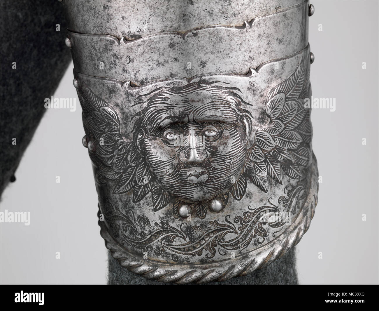 This breastplate with tassets, a form of armor, is from the European ...