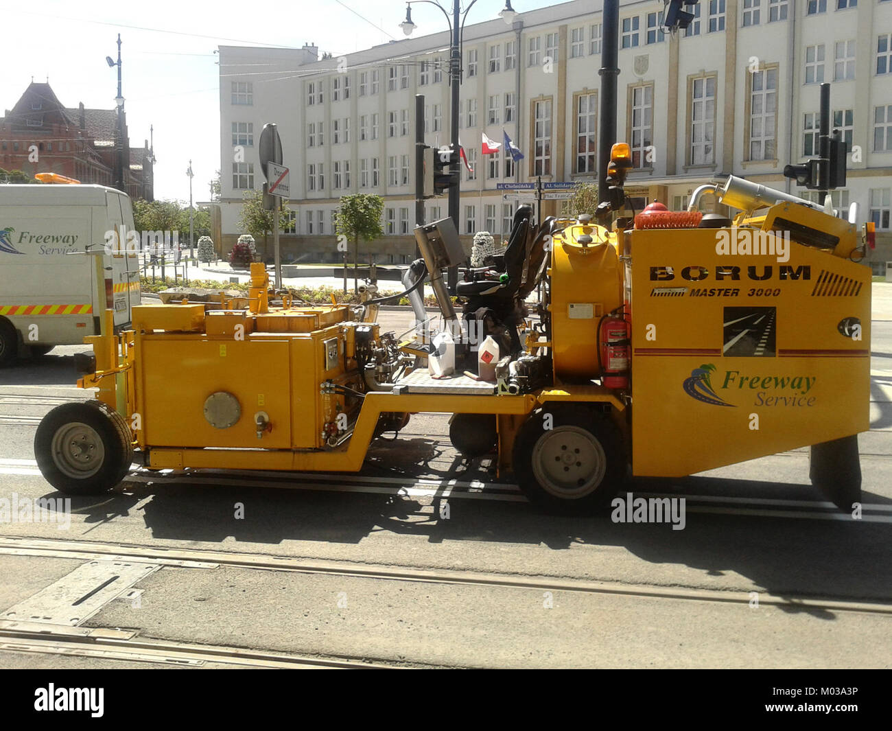 The Borum Master 3000, viewed from the profile, showcasing its design ...