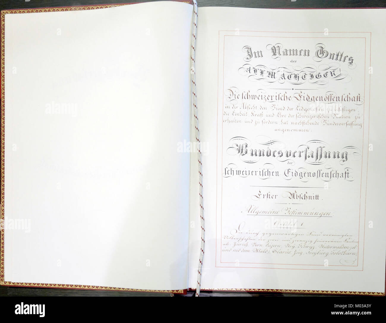 Bundesverfassung hi-res stock photography and images - Alamy