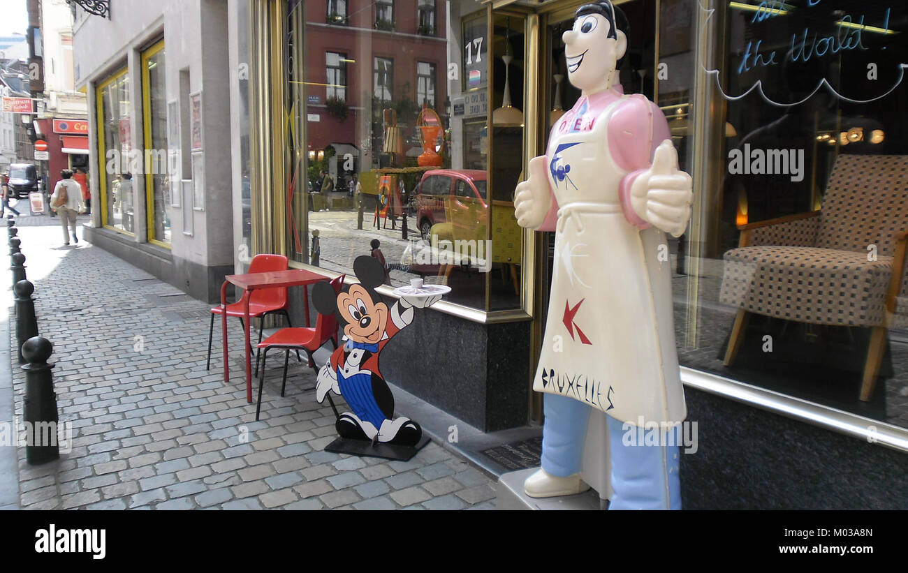 This image depicts a scene from Brussels, highlighting the cityâ€™s ...