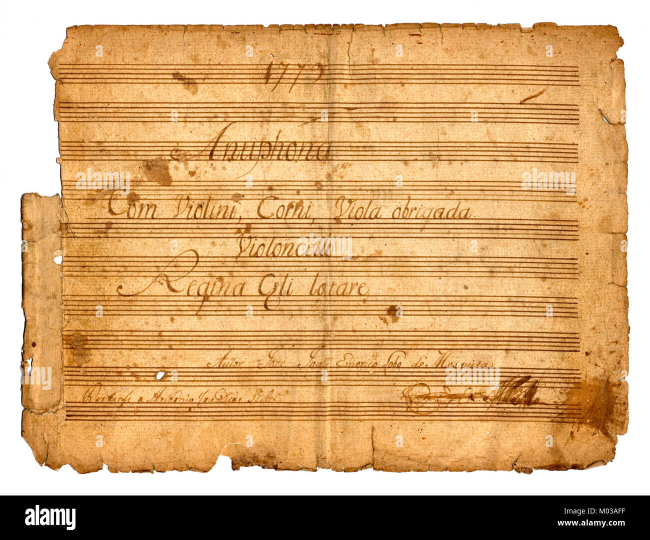 This piece is a rare manuscript identified as BrMgMna MMM CDO.01.272 ...