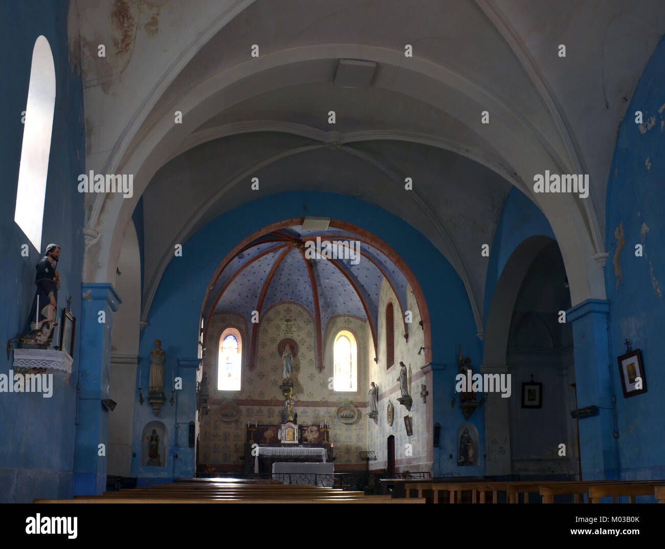 Bugarach Church in France is located in the village of Bugarach, known ...