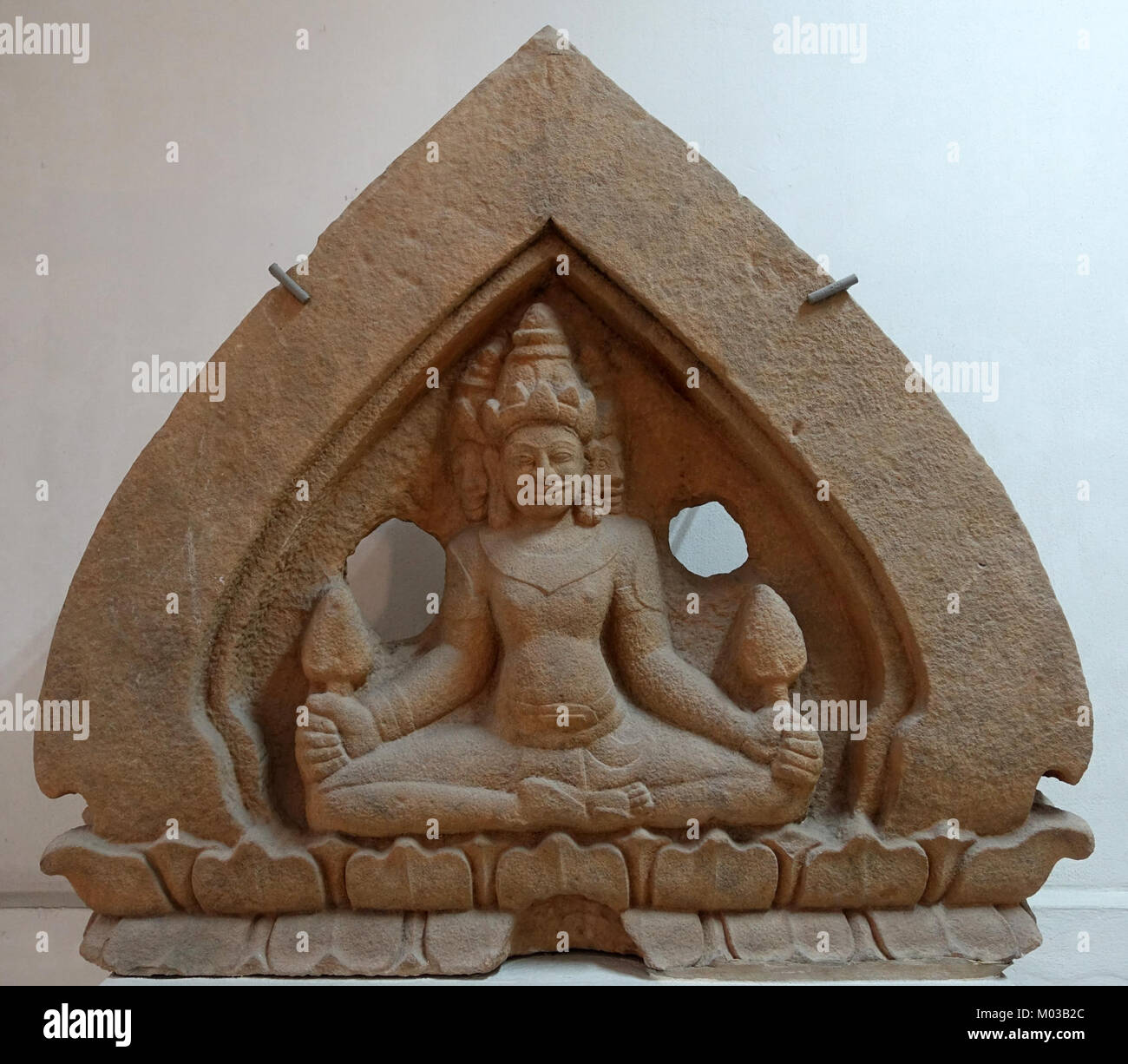 This artifact, Brahma from the 11th-12th century, is displayed at the ...