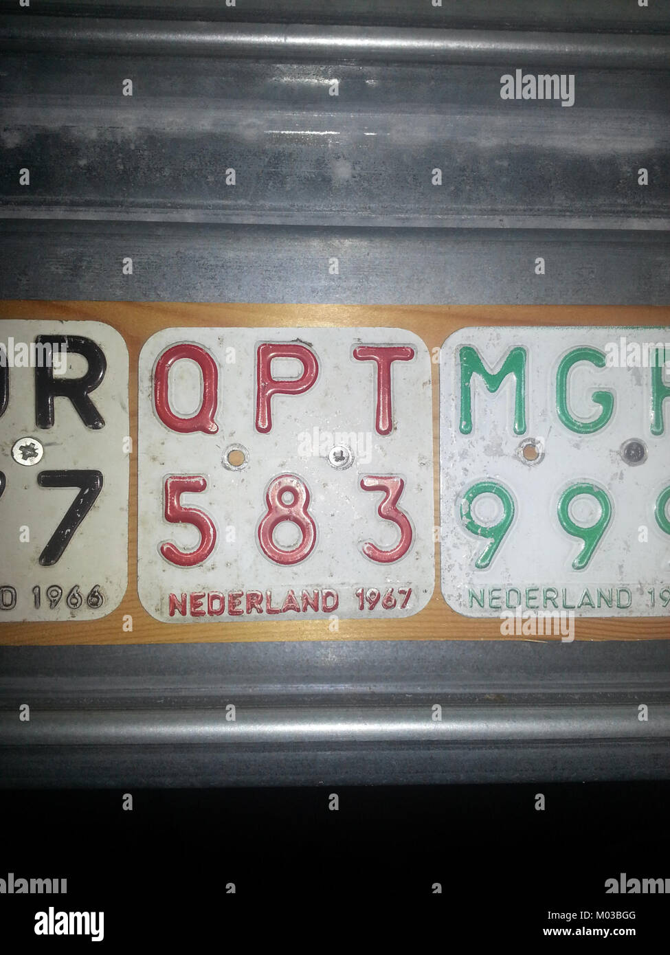 The Bromfietsplaatje 1967 is a vintage Dutch moped license plate from ...