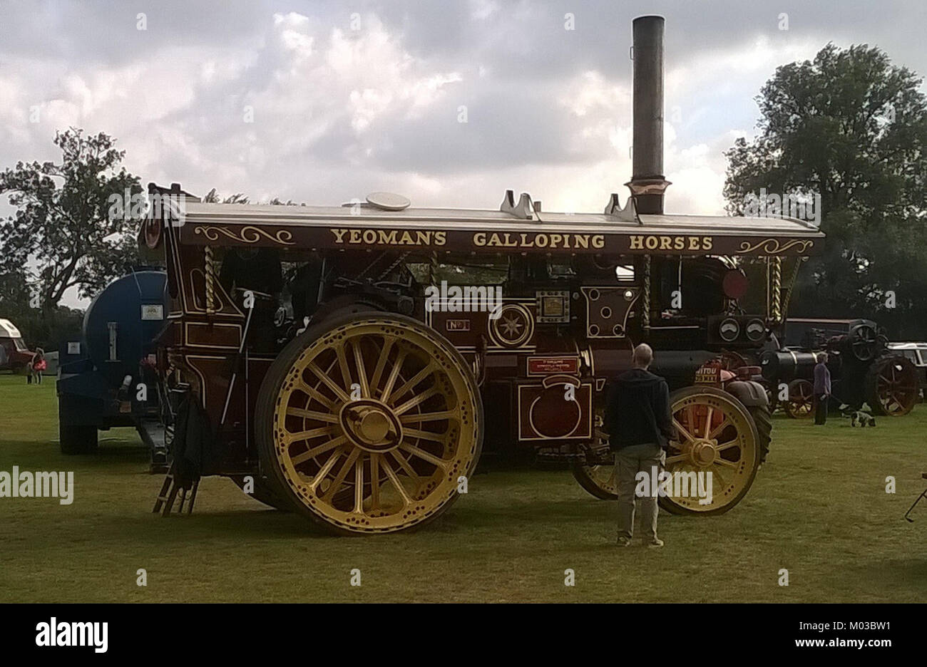 The Burrell showman's engine is a type of steam engine used for ...