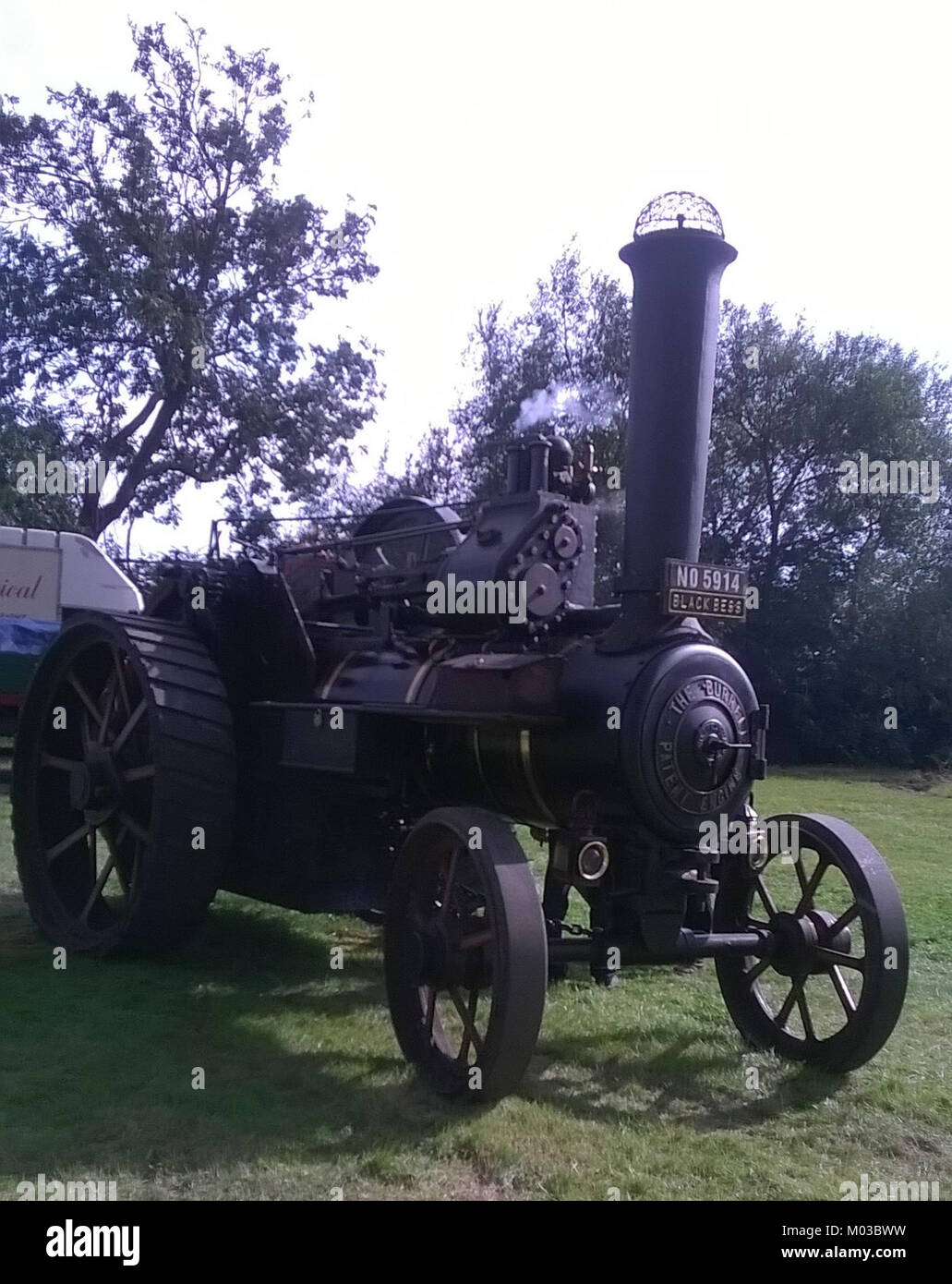 The Burrell traction engine 'Black Bess' is an iconic steam-powered ...