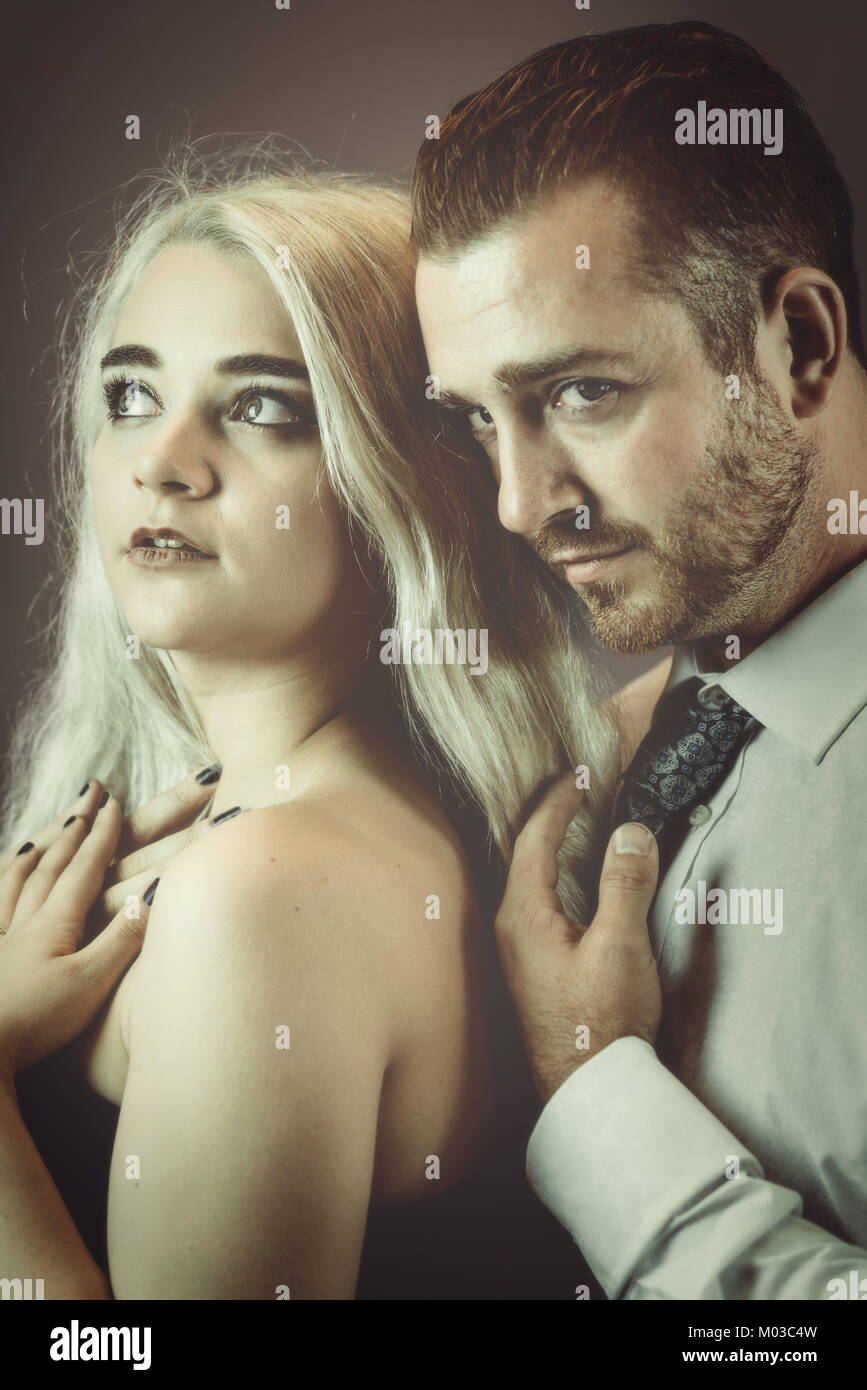 Coy shy hi-res stock photography and images - Alamy