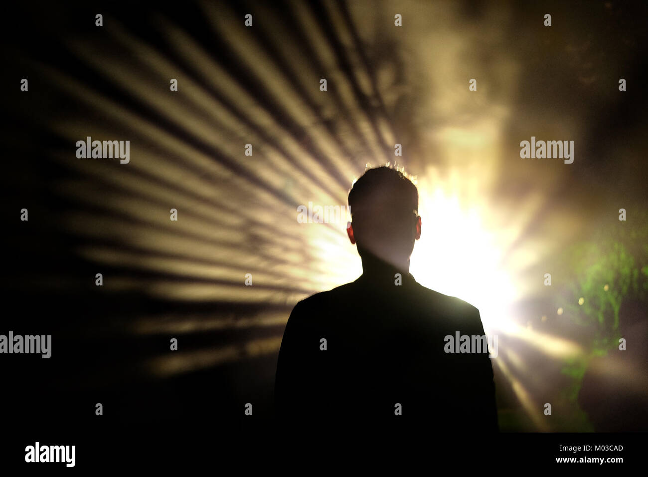 Walk into the light 2 Stock Photo - Alamy