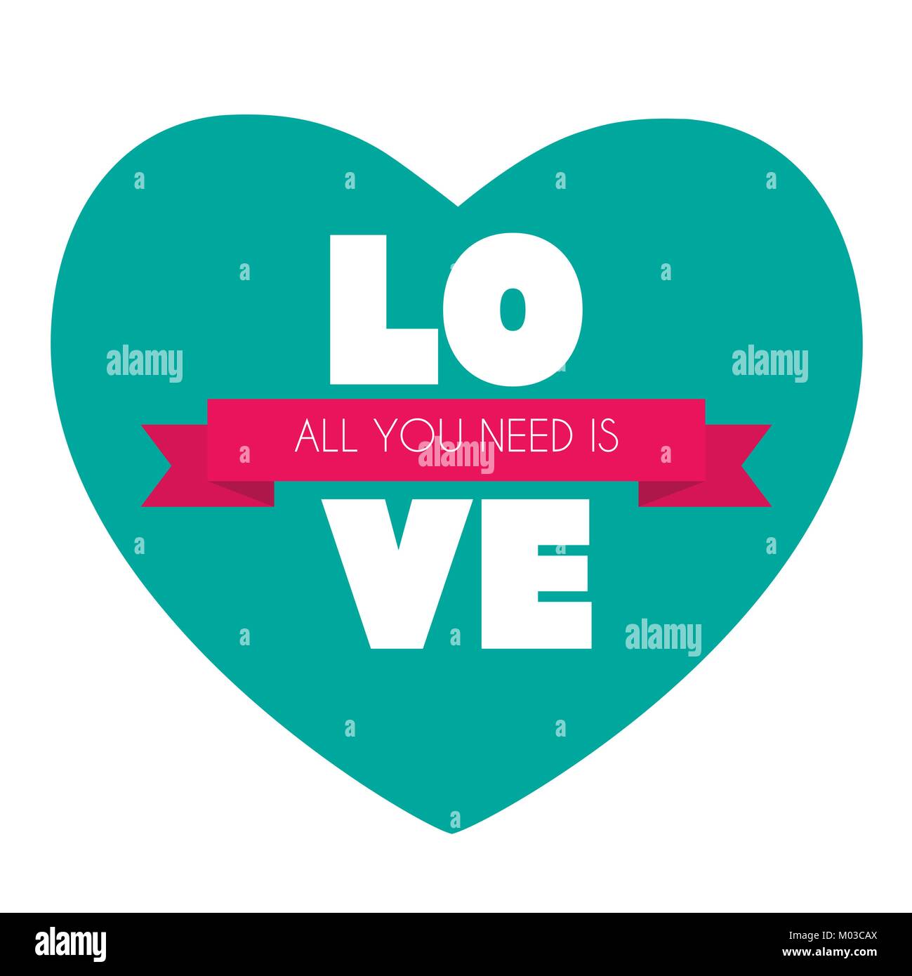 Valentine's Day Heart Love and Feelings Background Design. Vector ...