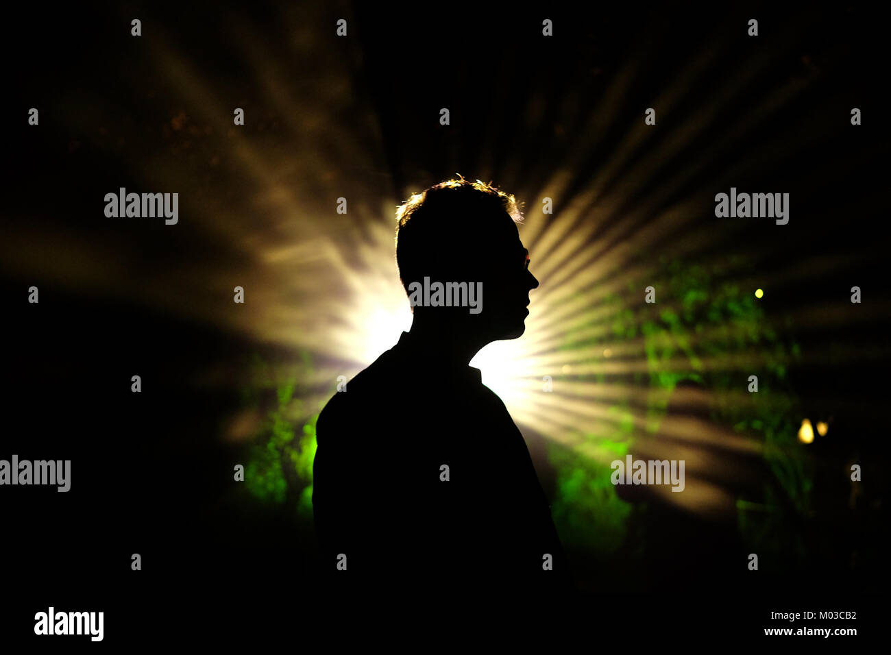 Walk into the light 1 Stock Photo - Alamy