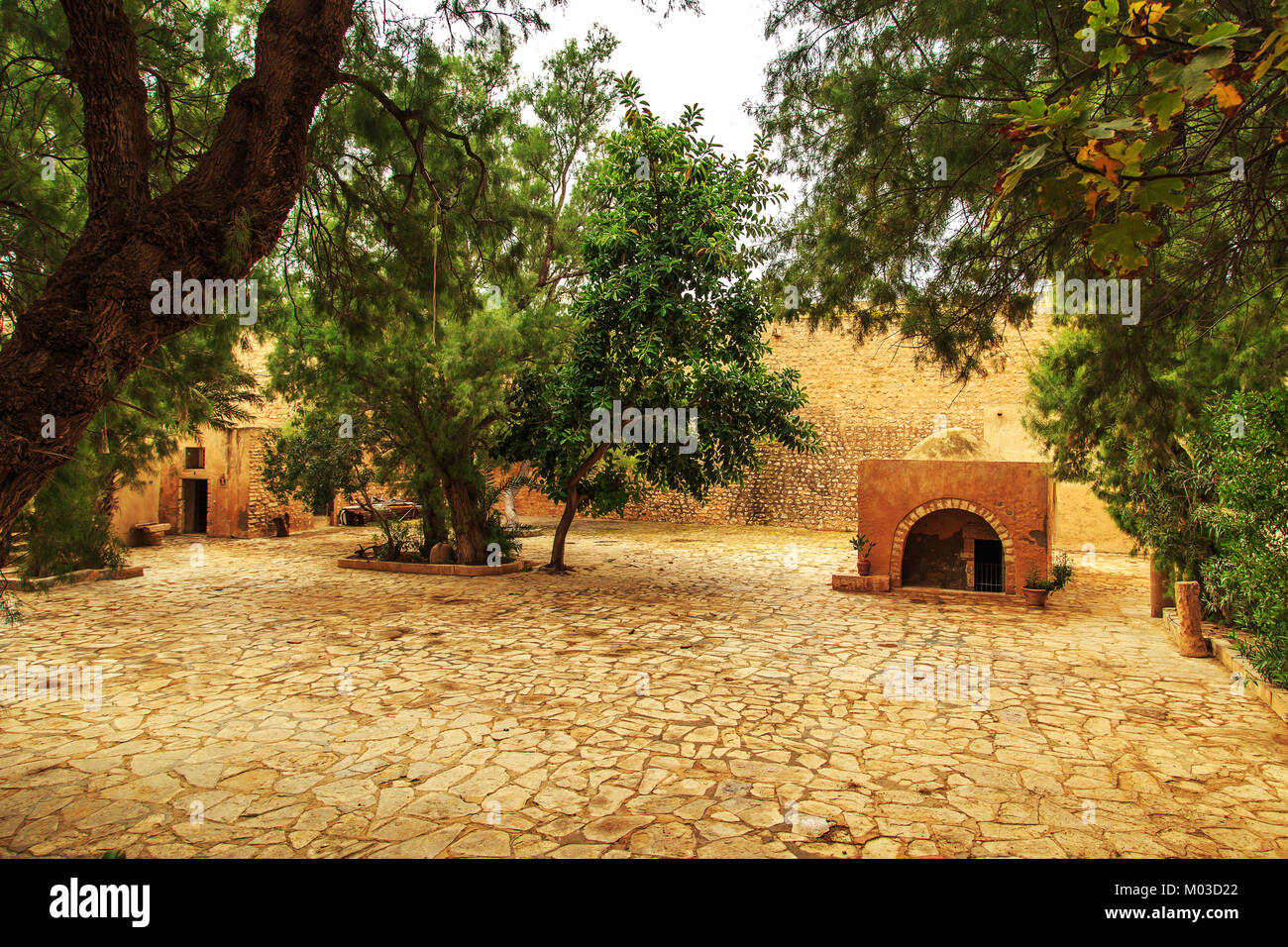 Fortress Kasbah is the medieval landmark located in Hammamet, North ...