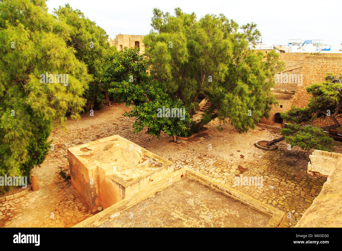 Fortress Kasbah is the medieval landmark located in Hammamet, North ...