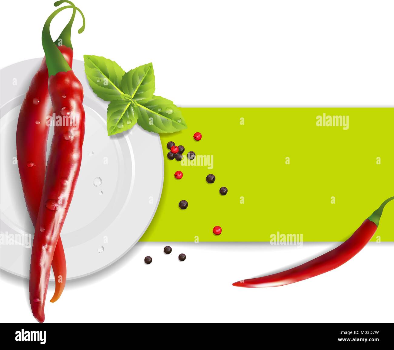 Black pepper plant leaves Stock Vector Images - Alamy