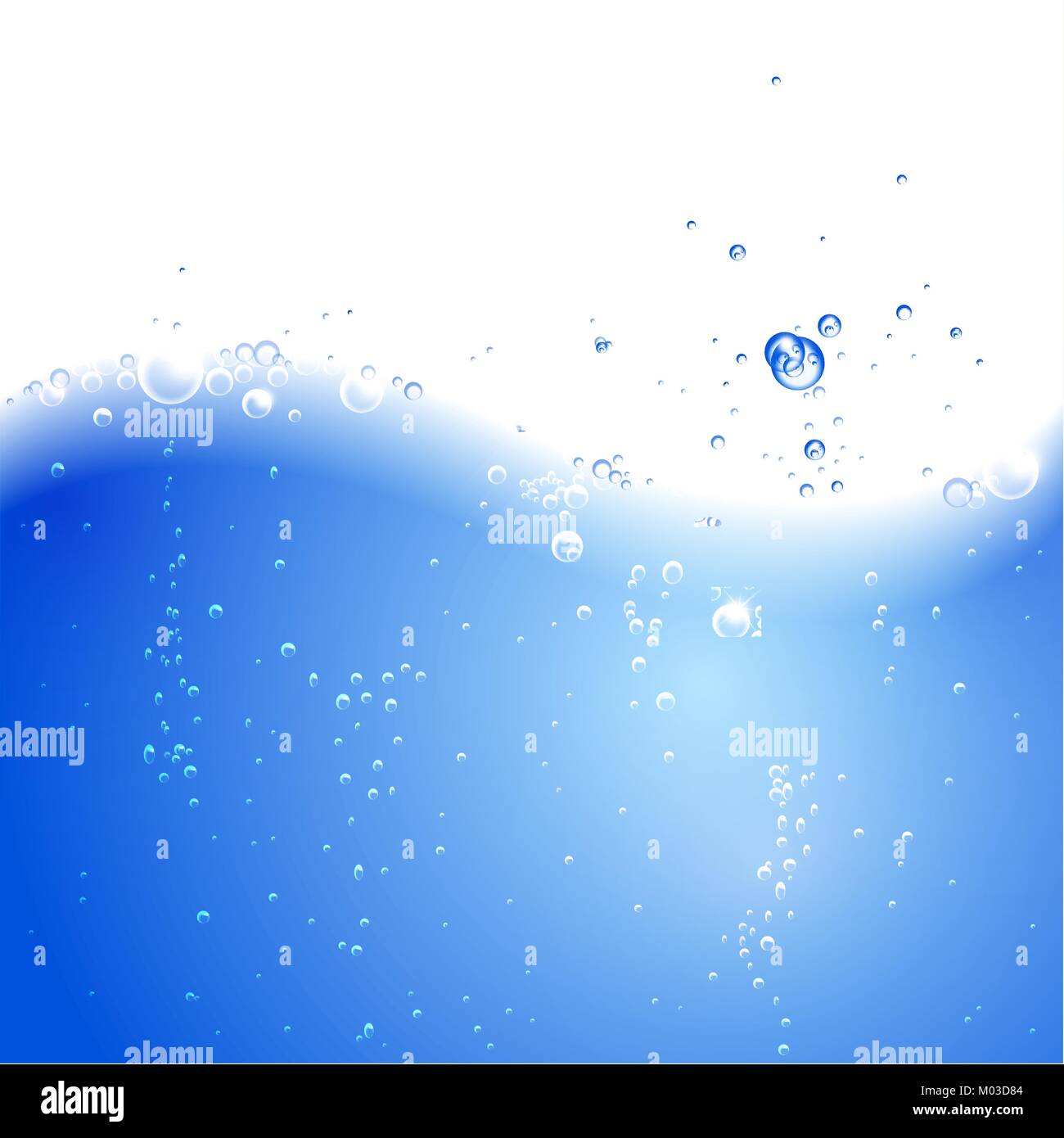 Blue bubble Stock Vector Images - Alamy