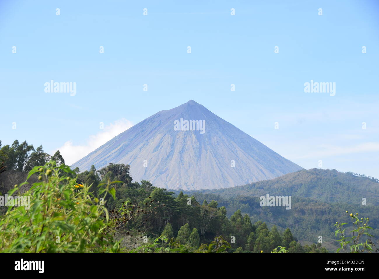 Inierie volcano, Flores, Indonesia Stock Photo - Alamy