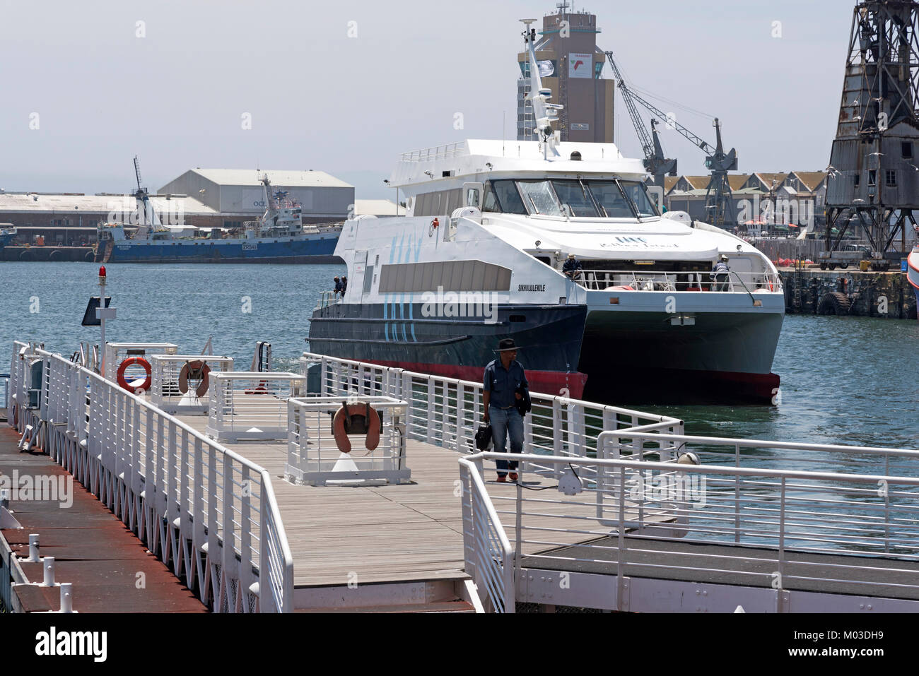Cape Town waterfront Western Cape South Africa. December 2017. The ...
