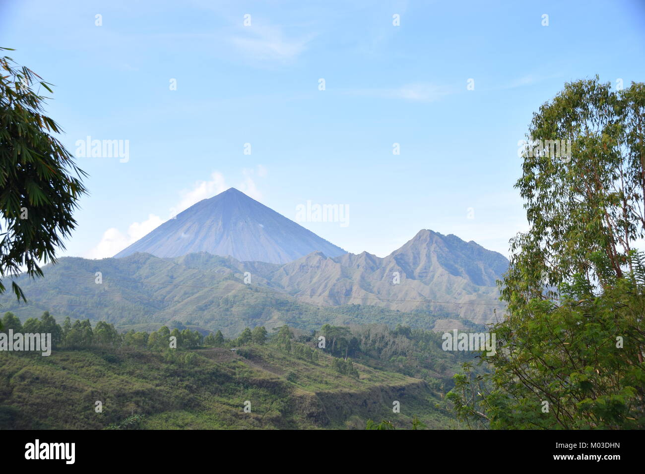 Inierie volcano, Flores, Indonesia Stock Photo - Alamy