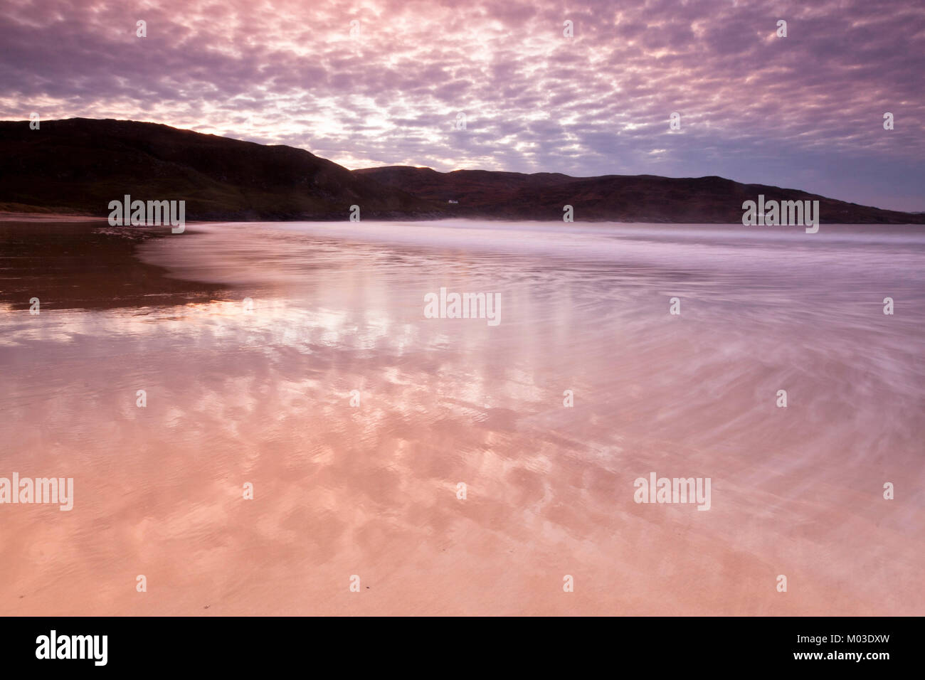 Tra Na Rossan beach on the Rosguill Peninsula in County Donegal on the ...
