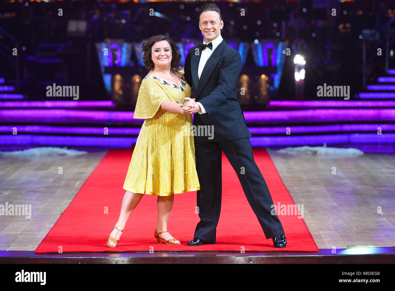 Susan Calman and Kevin Clifton during the Strictly Come Dancing Live ...