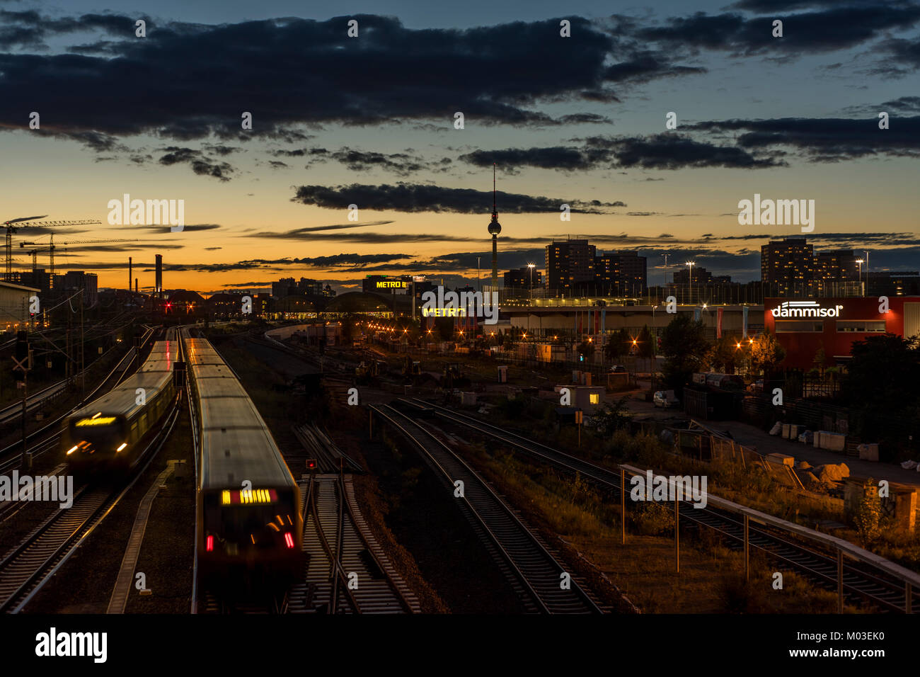Warschauer brucke bridge hi-res stock photography and images - Alamy