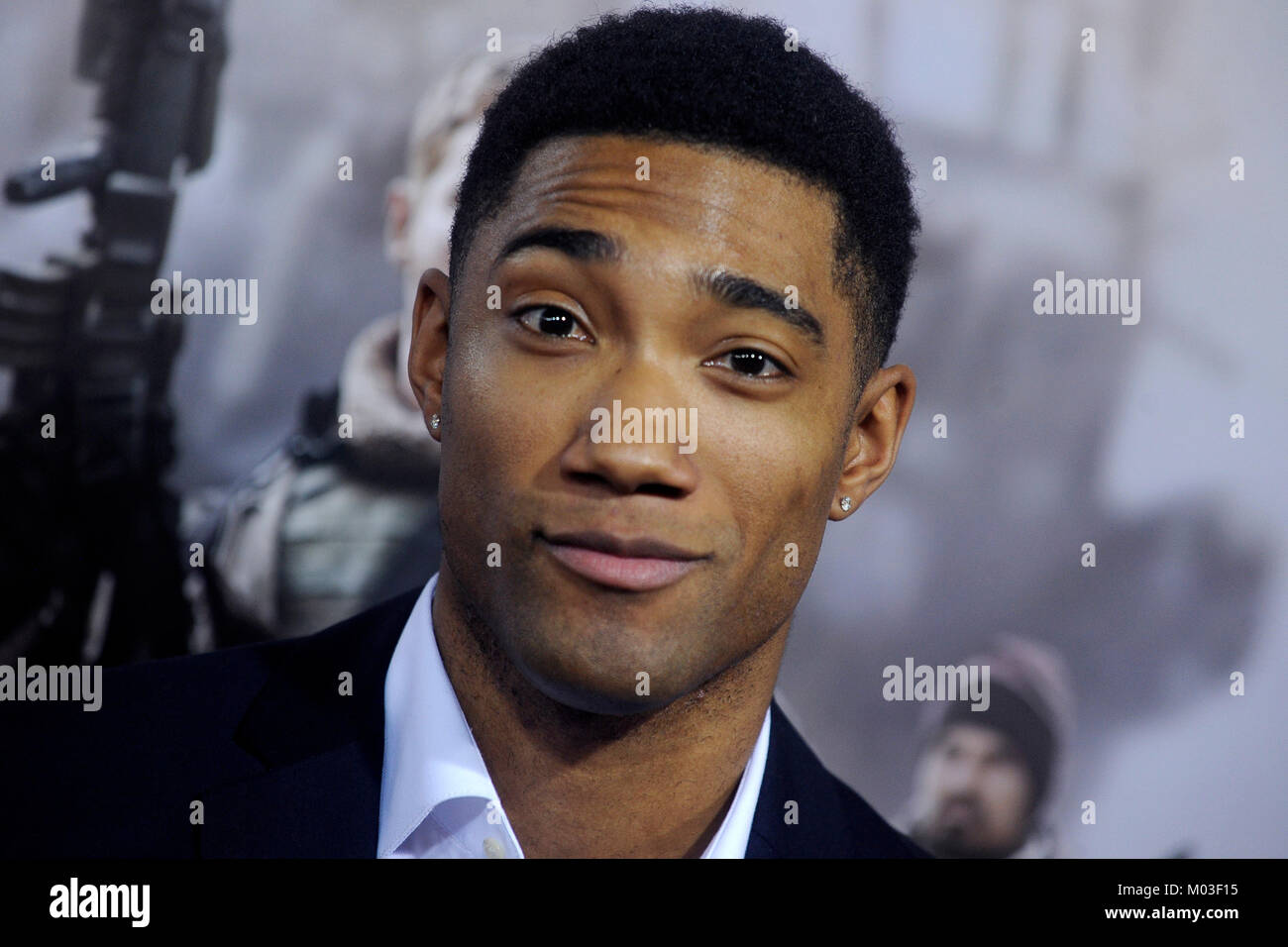 Carter Redwood attends the '12 Strong' World Premiere at Jazz at ...