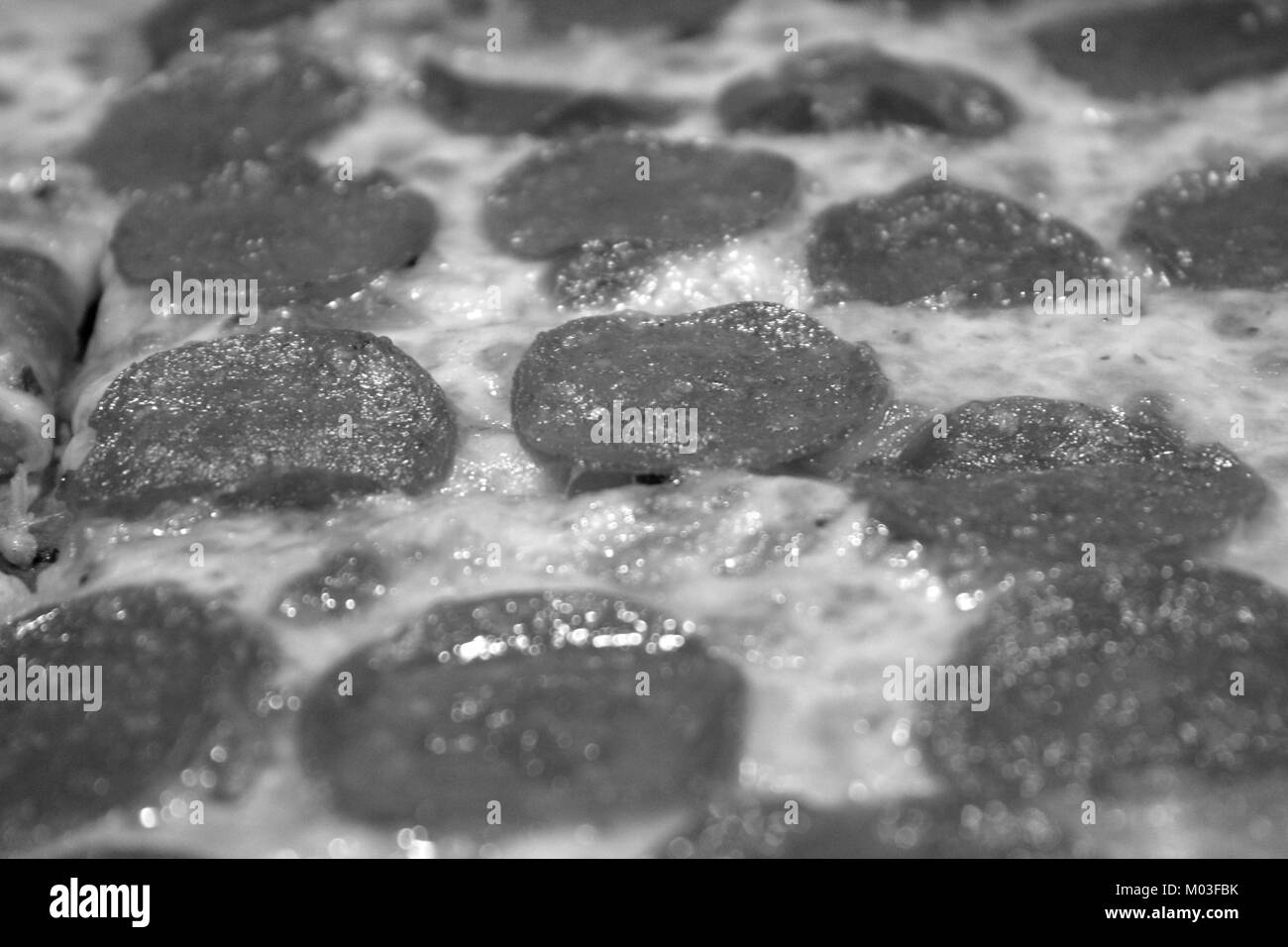 Pizza toppings in white hi-res stock photography and images - Alamy