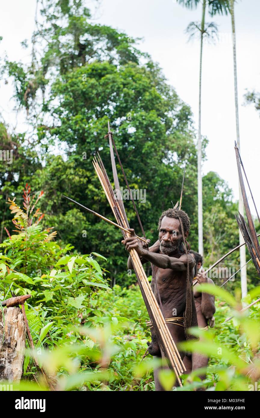 Korowai papua new guinea hi-res stock photography and images - Alamy