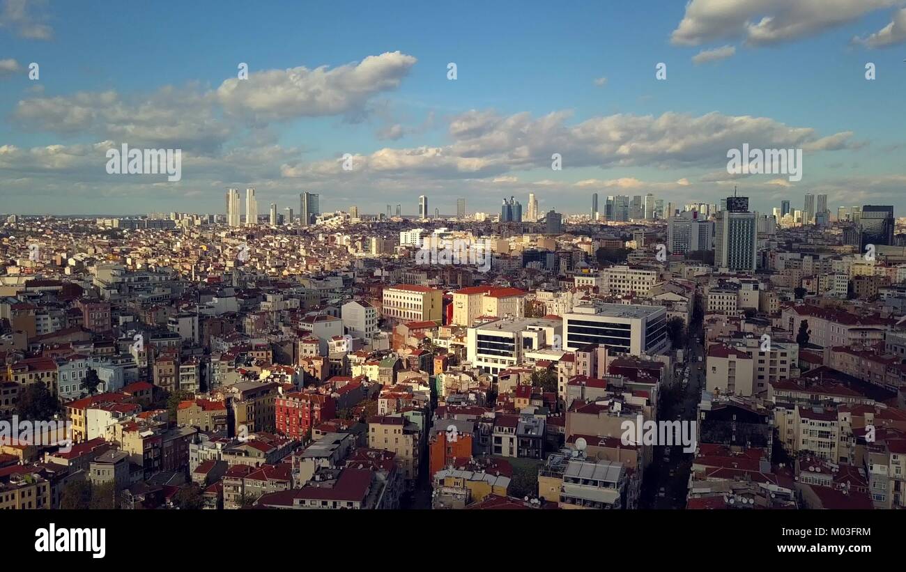 Aerial view istanbul city 4k hi-res stock photography and images - Alamy