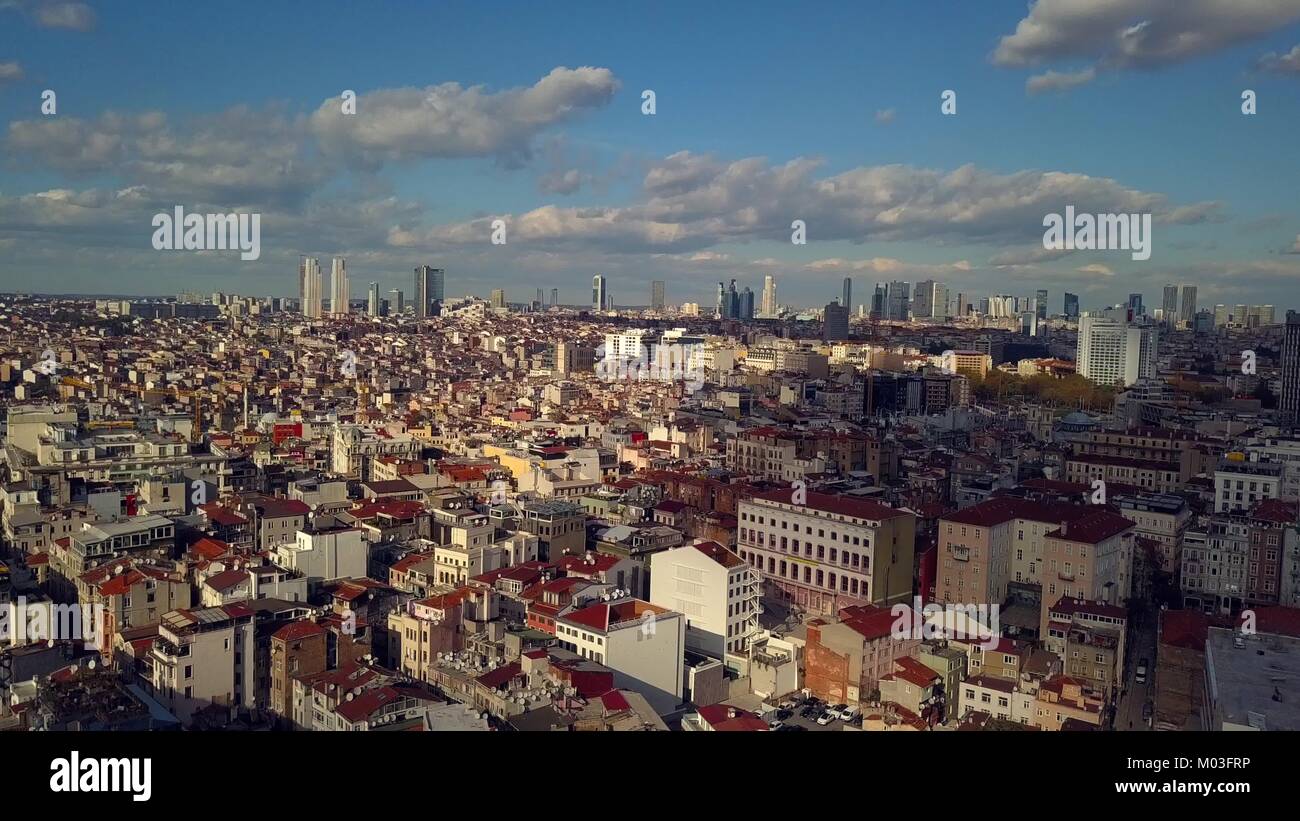Aerial view istanbul city 4k hi-res stock photography and images - Alamy