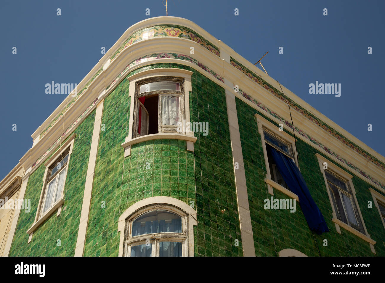 Portuguese tiled shop front hi-res stock photography and images - Alamy