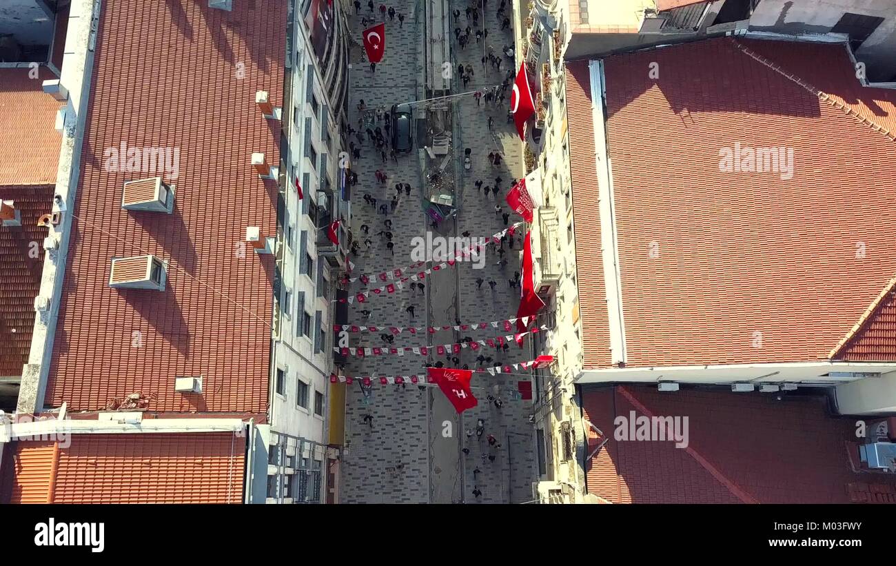 lively istanbul turkey on a sunny day Stock Photo - Alamy