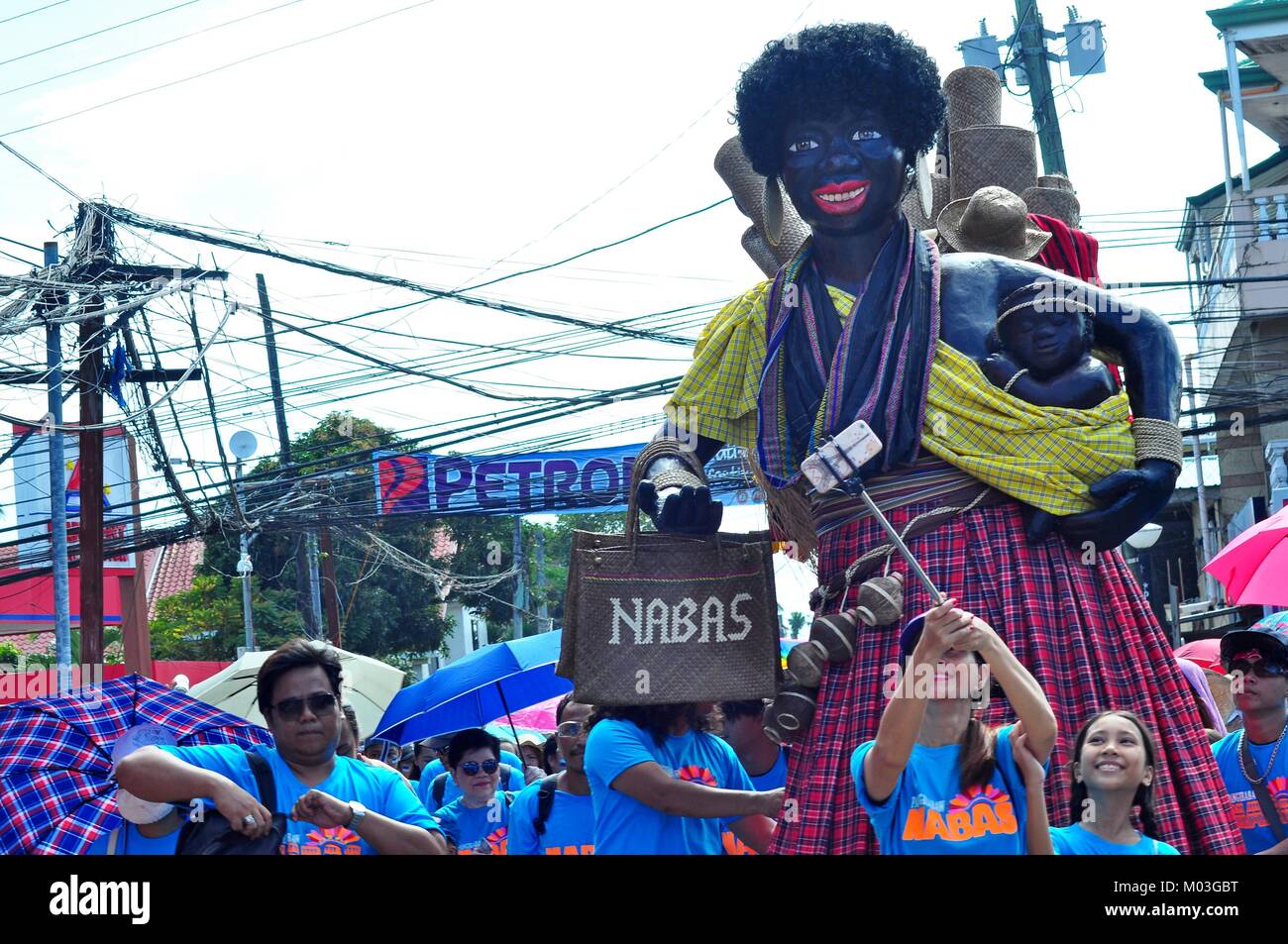 Kalibo, Philippines. 18th Jan, 2018. One of the biggest attractions of ...