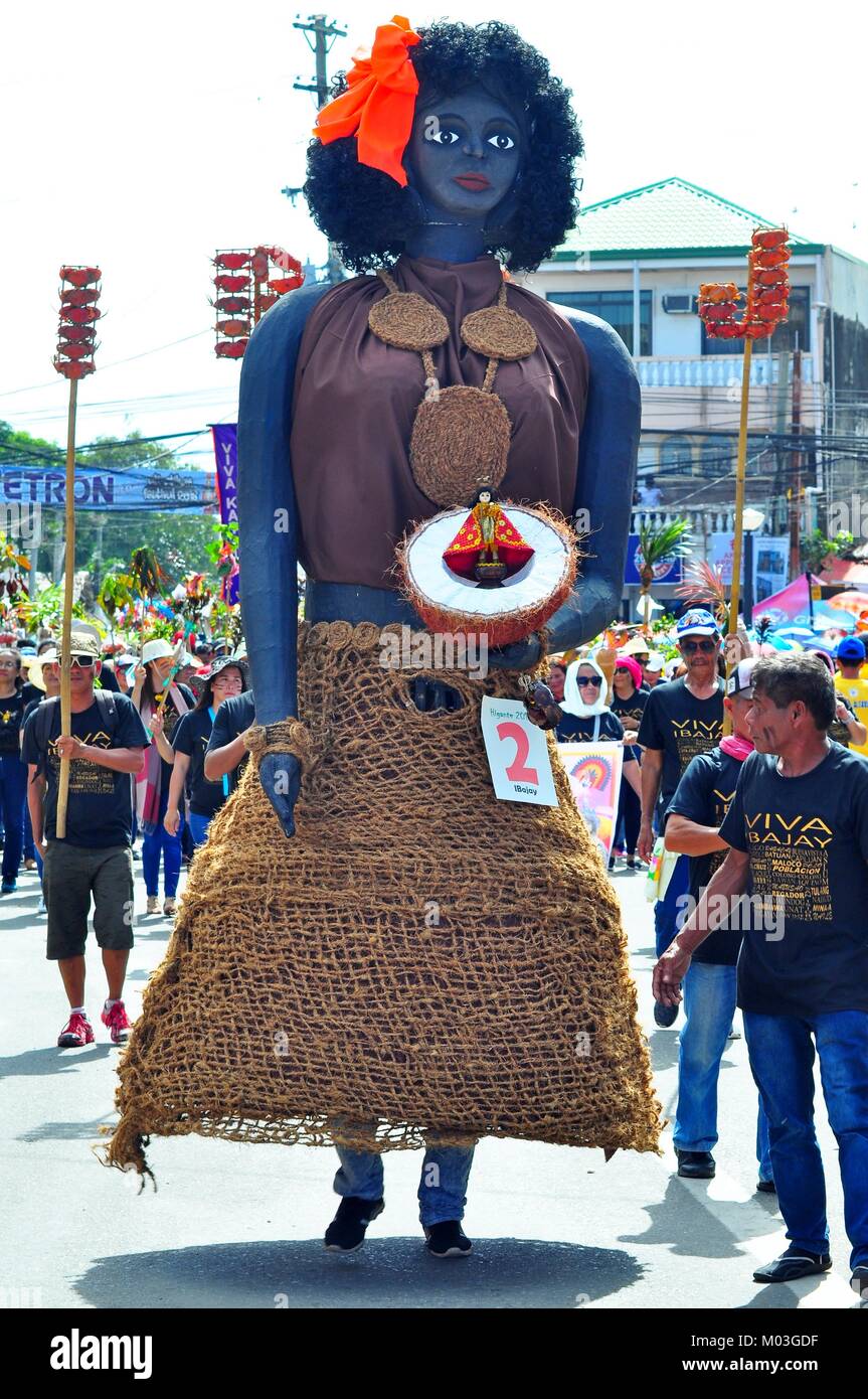 Kalibo, Philippines. 18th Jan, 2018. One of the biggest attractions of ...